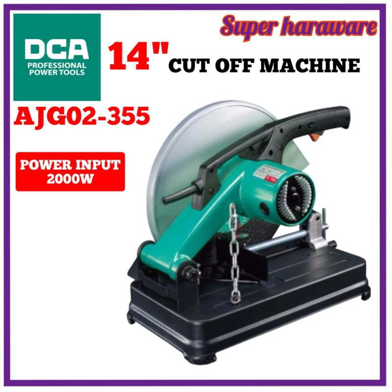 DCA AJG02-355 Cut Off Saw Machine Electric Saw Wood Metal Aluminum Cutting Mesin Potong Kayu ...