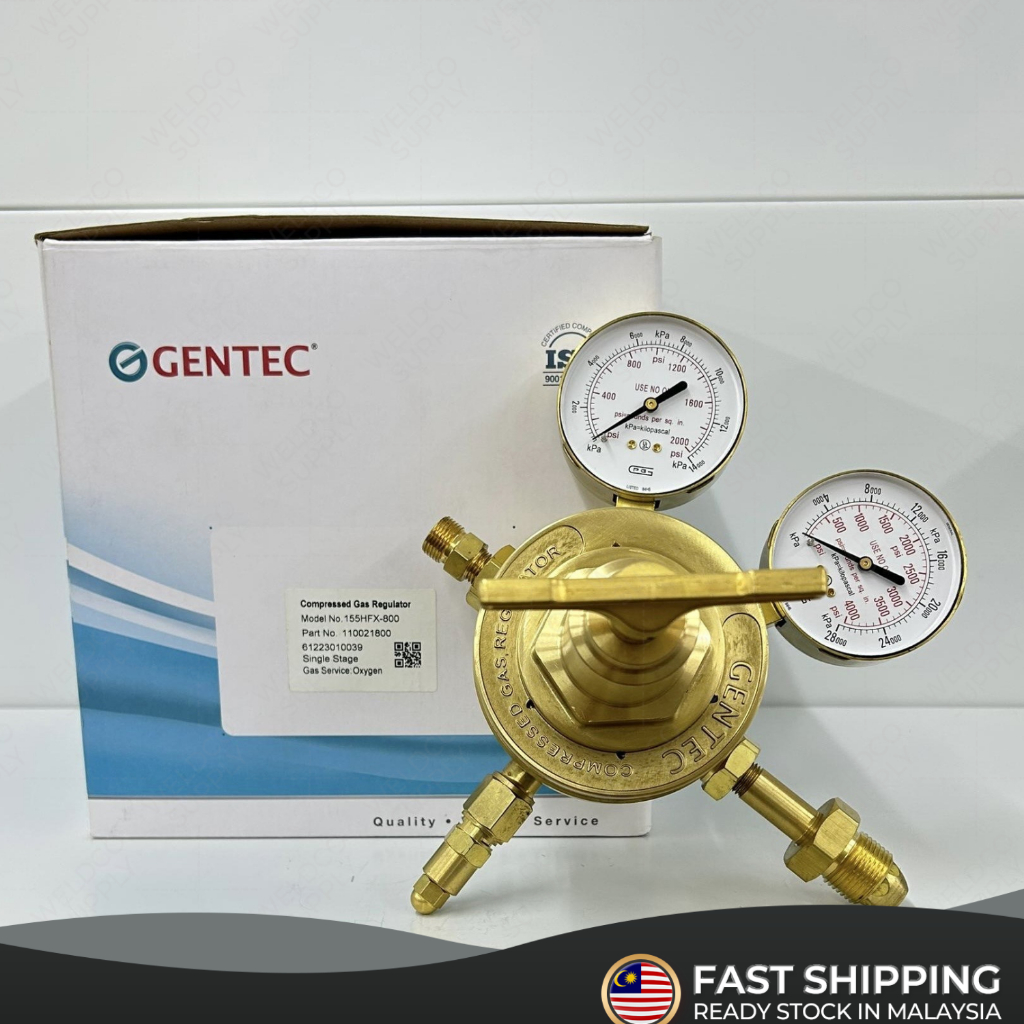 GENTEC 155HFX-800 Oxygen Regulator | Shopee Malaysia