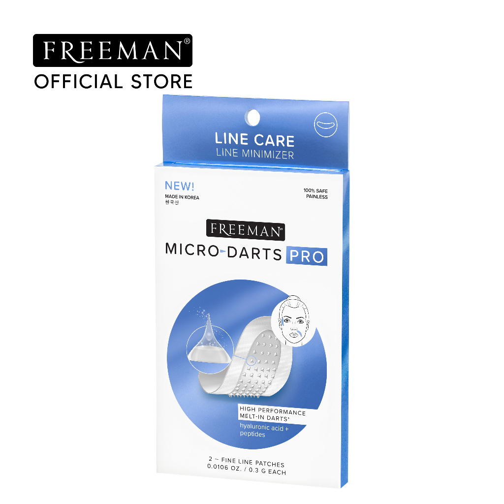 Freeman Beauty Micro-Darts Hyaluronic Acid Fine Lines Treatment Patch ...
