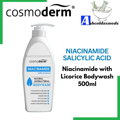COSMODERM Niacinamide with Licorice Bodywash 500ml | Shopee Malaysia