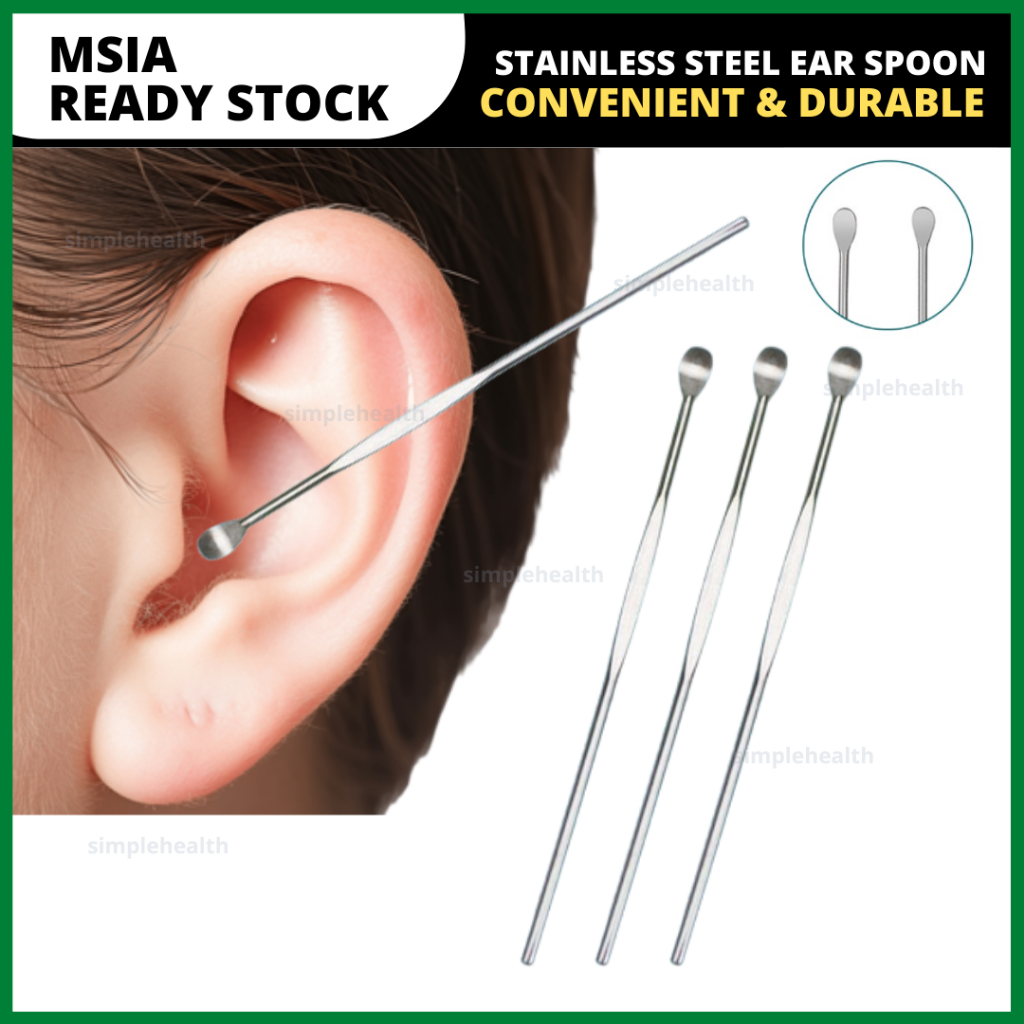 Stainless Steel Earpick Ear Cleaner Ear Wax Remover Ear Cleaning Kit ...