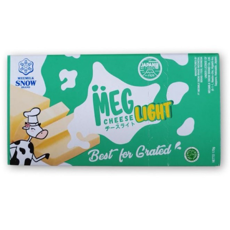 PRODUK INDONESIA HALAL MEG LIGHT CHEESE KEJU 145G | Shopee Malaysia