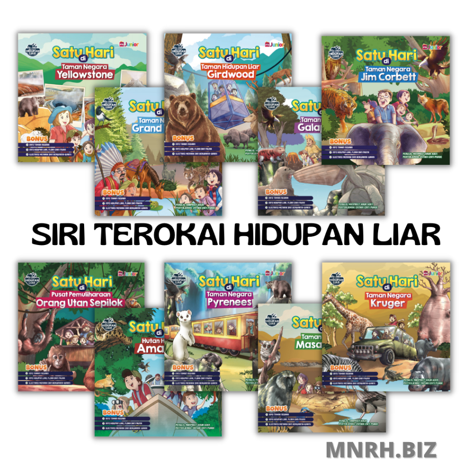 Buku Cerita Kanak kanak Siri Terokai Hidupan Liar PTS Junior Kids Story ...