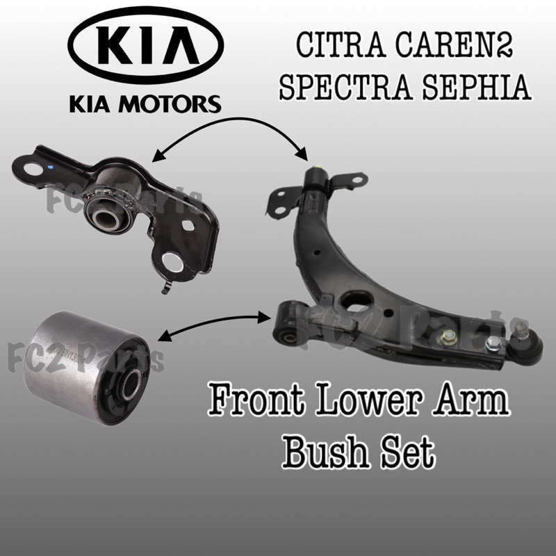 OEM Korea 1Set 4pcs Kia Spectra Sephia Caren2 Naza Citra Front Lower ...