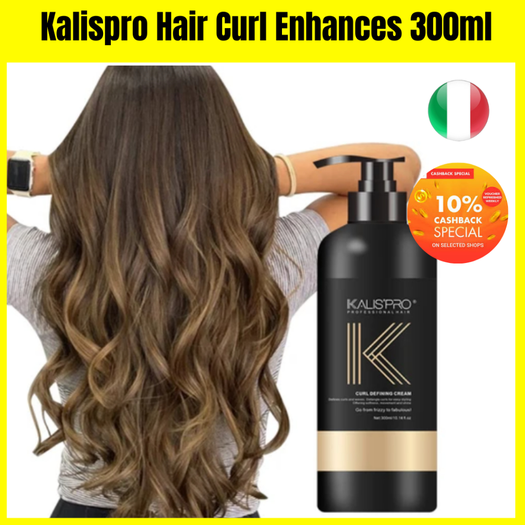 KALISPRO HAIR CURL ENHANCERS Krim Kerinting Rambut Wave Cream ...