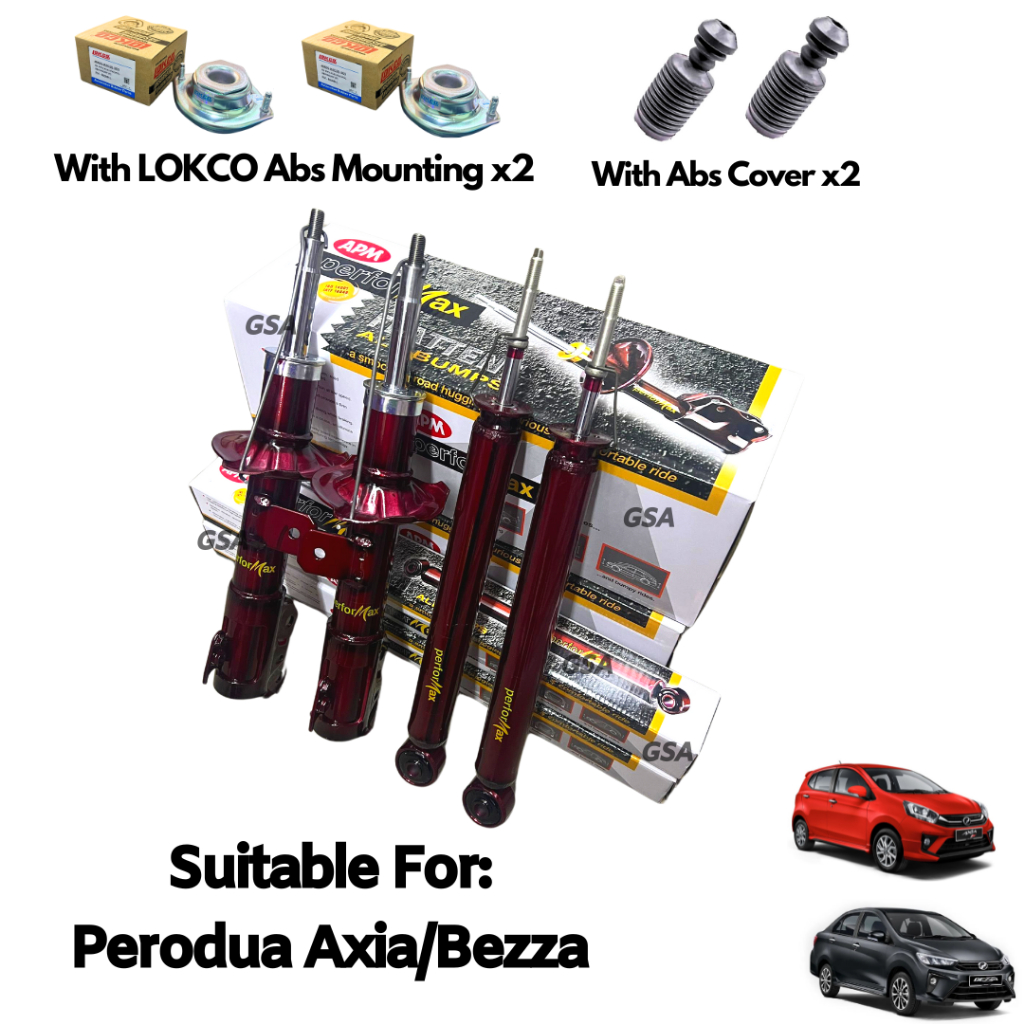 APM Performax Perodua Axia (14'-22'), Bezza (16'-) Heavy Duty Front ...
