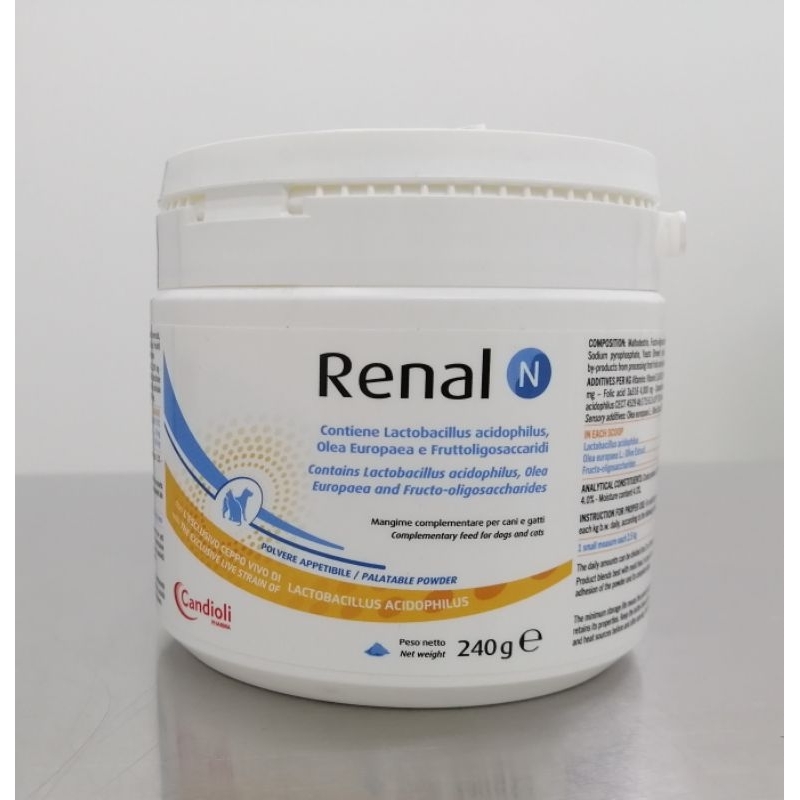 Renal N Powder 240g Kidney Supplement for Dogs and Cats (Expiry Jan ...
