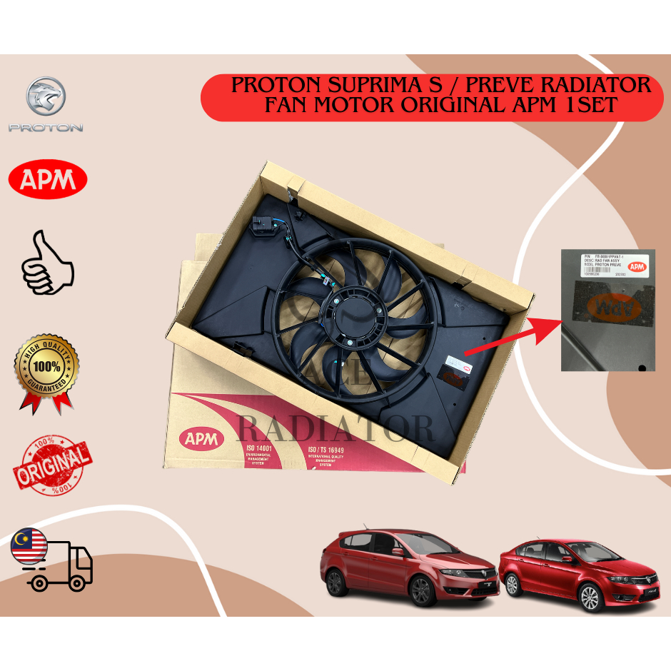 PROTON PREVE /SUPRIMA S CAMPRO CPS NA / TURBO 100% ORIGINAL APM ...