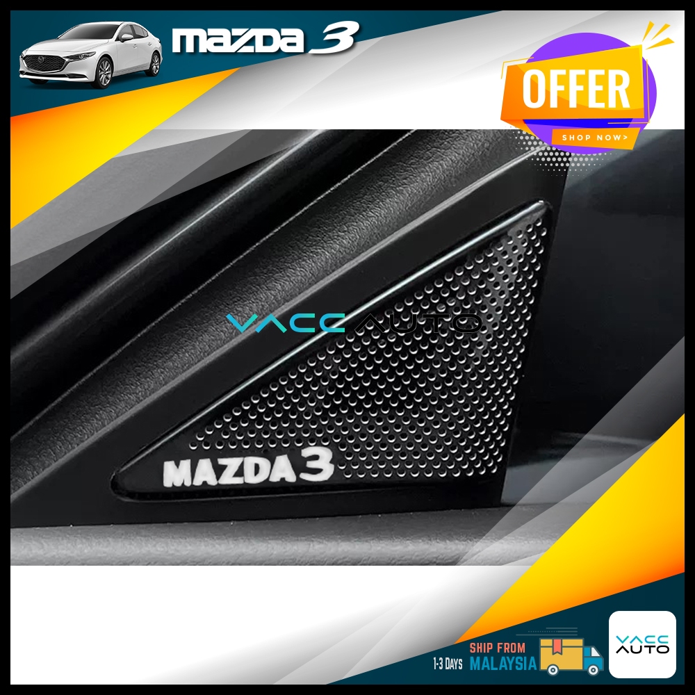 Mazda 3 BP Tweeter Cover Pillar Speaker Tweeter Frame Cover Titanium ...