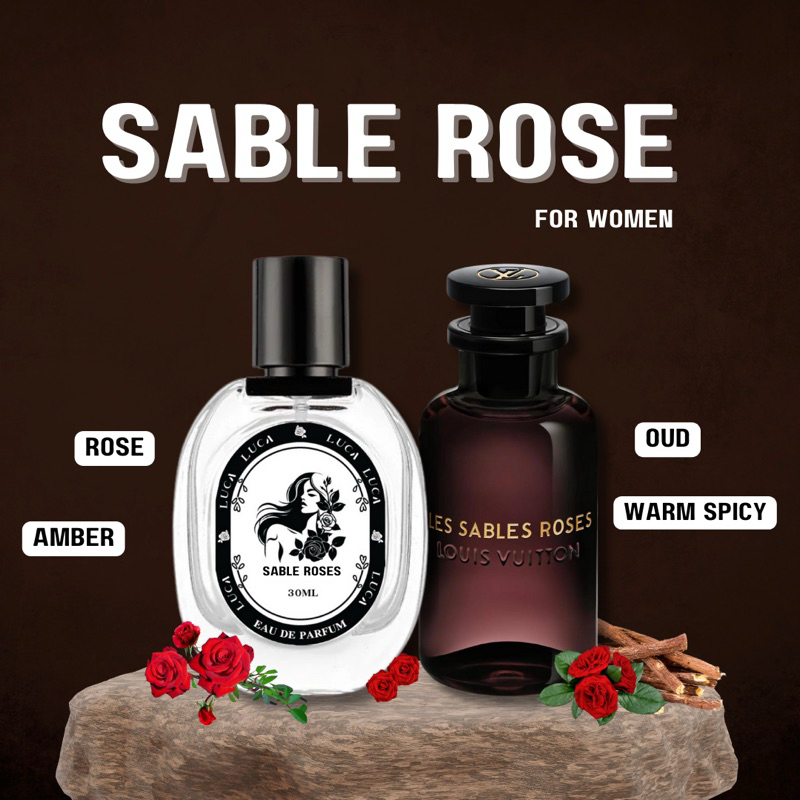 SABLE ROSE BY LUCA PERFUME EDP | Shopee Malaysia