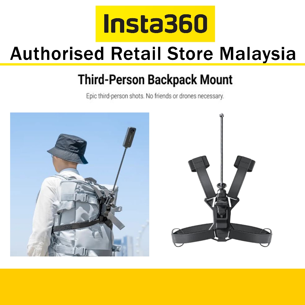 Insta360 Third-Person Backpack Mount | Shopee Malaysia
