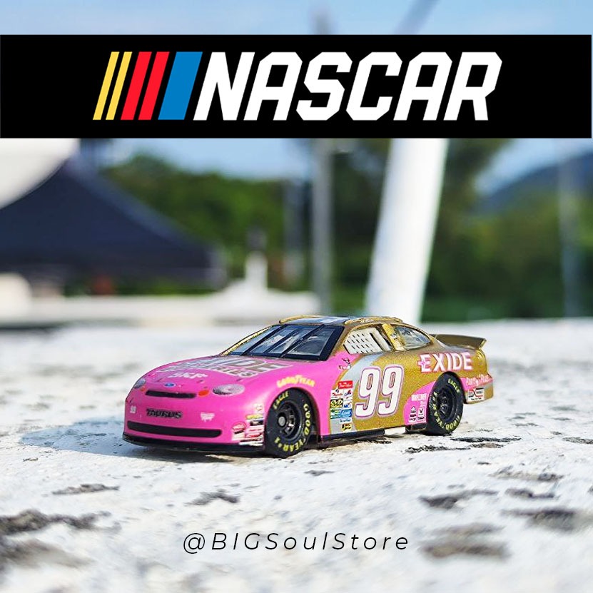 NASCAR (Racing Champions) Jeff Burton #99 Exide Batteries Ford Taurus 1 ...