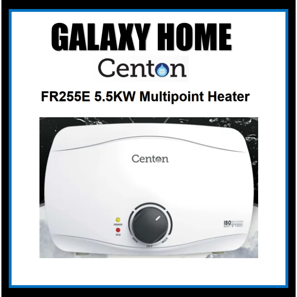 Centon FR255E 5.5KW Forza Multipoint Instant Water Heater | Shopee Malaysia