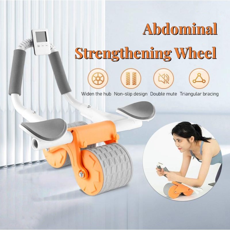 Abdominal Strengthening Wheel Elbow Support Rebound Roller Wheel ...