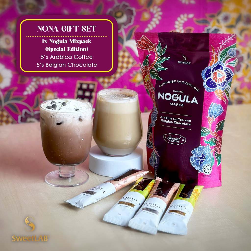 SWEETLAB Pakej Trial Nogula Coffee + Nogula Belgian Chocolate (5 Sachet ...