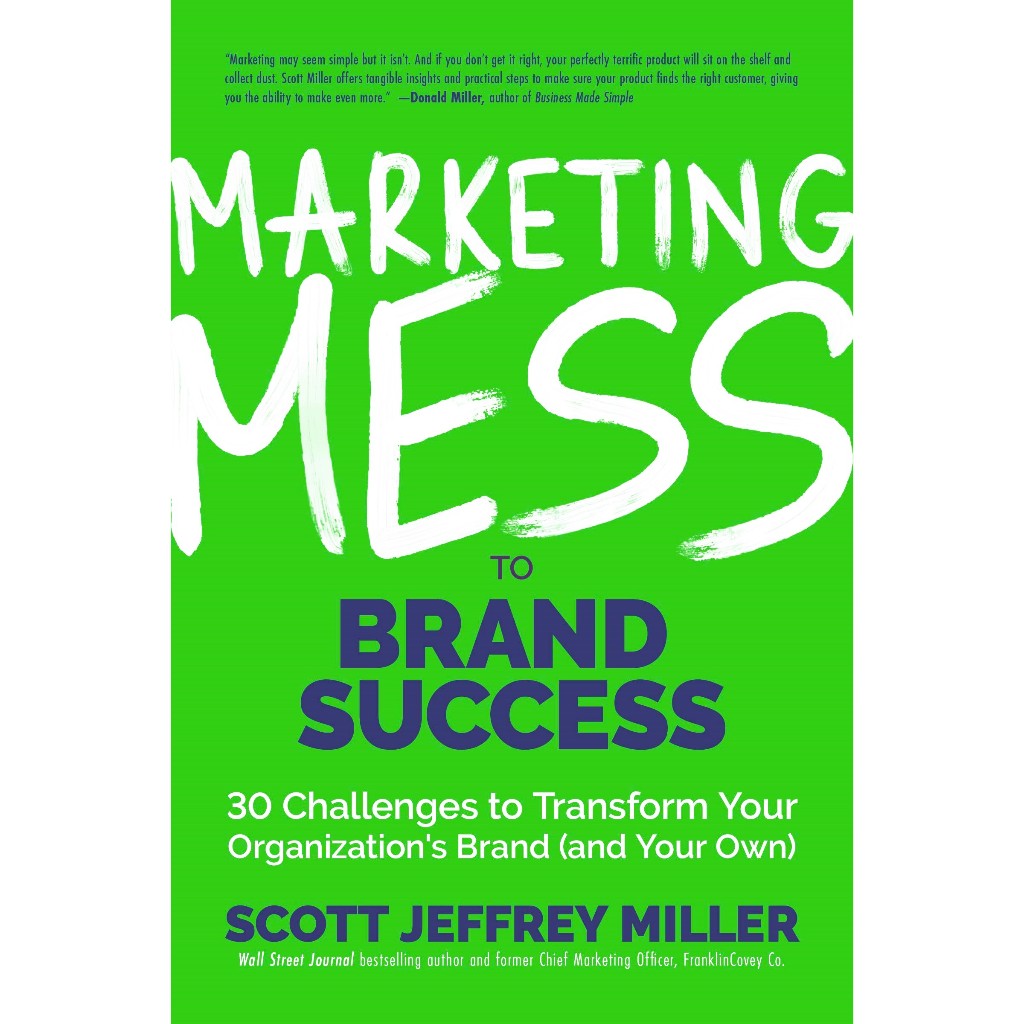 《ORIGINAL NEW》MARKETING MESS TO BRAND SUCCESS : 30 Challenges To ...