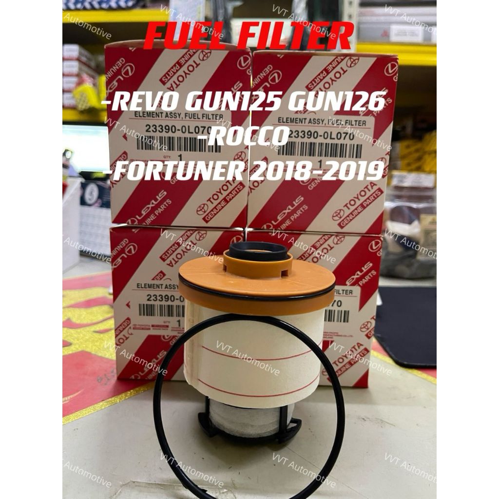 Sarawak Toyota Diesel Fuel Filter Hilux Revo Gun125,Gun126,Fortuner ...