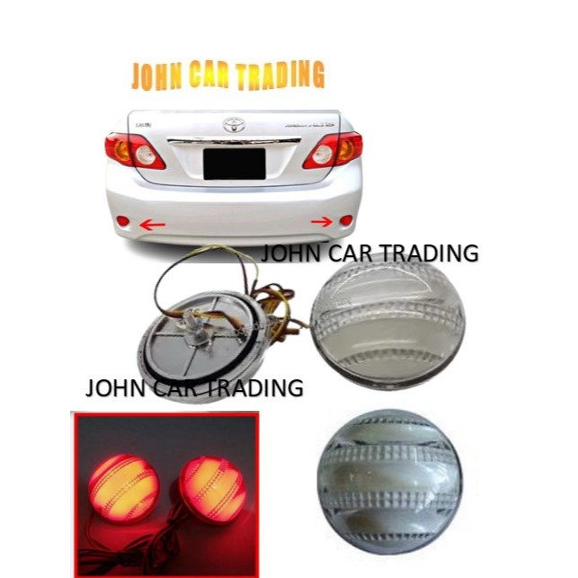 Toyota Corolla Altis 2008 2009 2010 Rear Bumper Reflector Led White ...