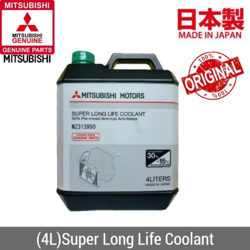 Original Mitsubishi Motor Premium Super Long Life Coolant 30% Premix ...
