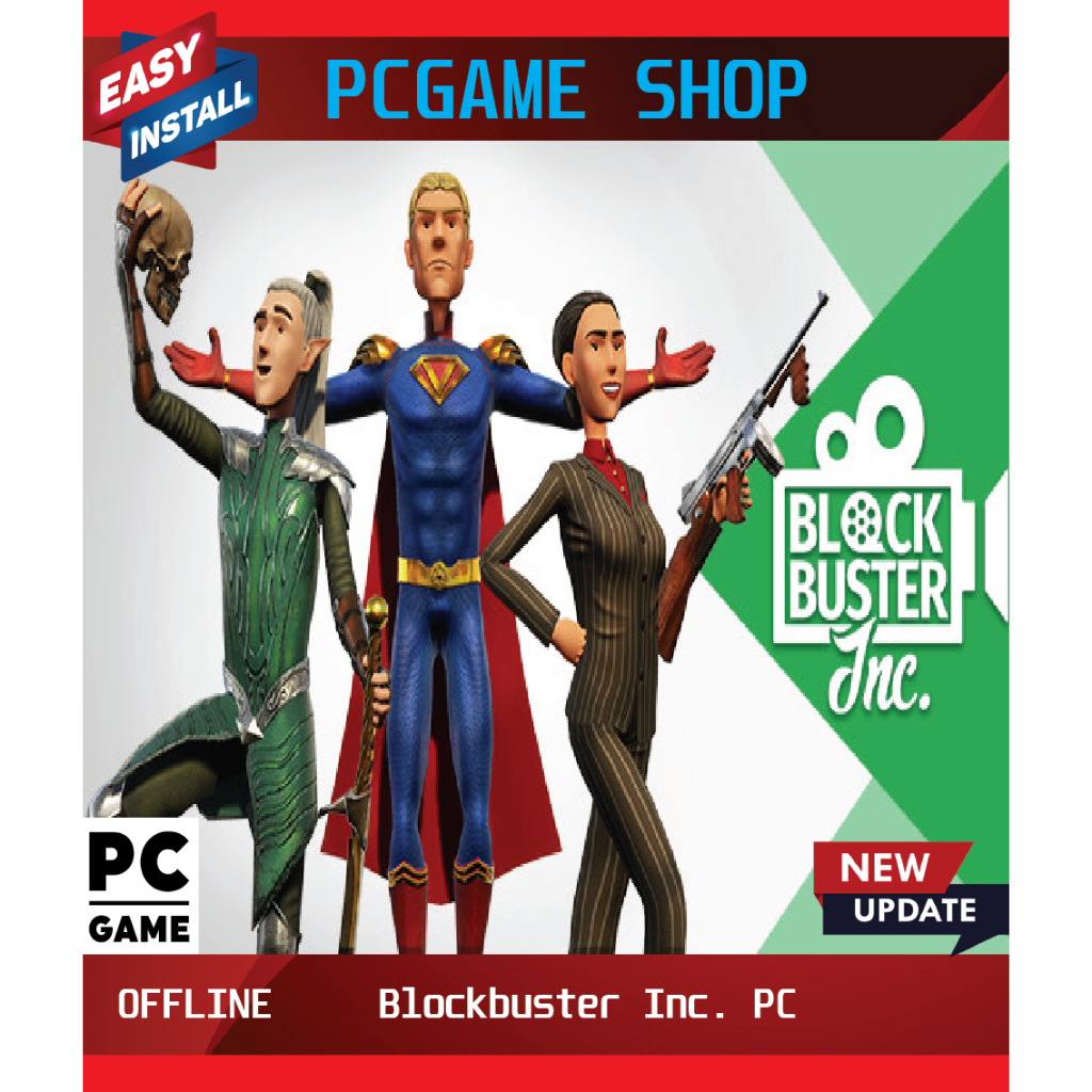 【Update 2024】Blockbuster Inc. PC | PC Game | Full Game | PC Offline | Shopee Malaysia