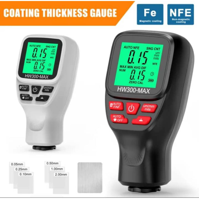 Paint Coating Thickness Tester Gauge Testing Meter | Shopee Malaysia