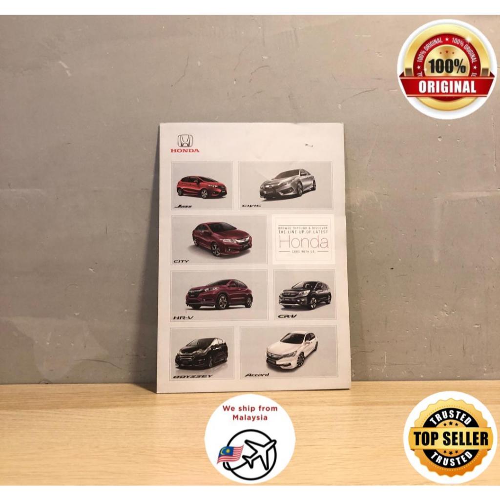 Honda Cars Line Up Catalog / Catalogue Collection 100% Original Use ...