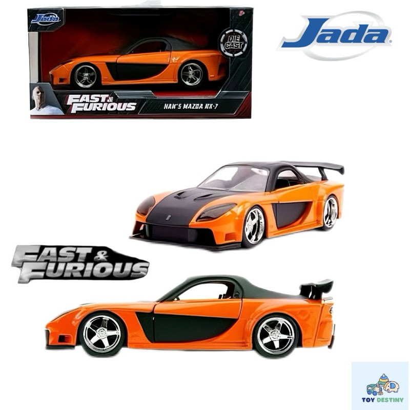 Jada 100% Original Fast & Furious Han’s Mazda RX-7 Diecast Model 1:32 | Shopee Malaysia