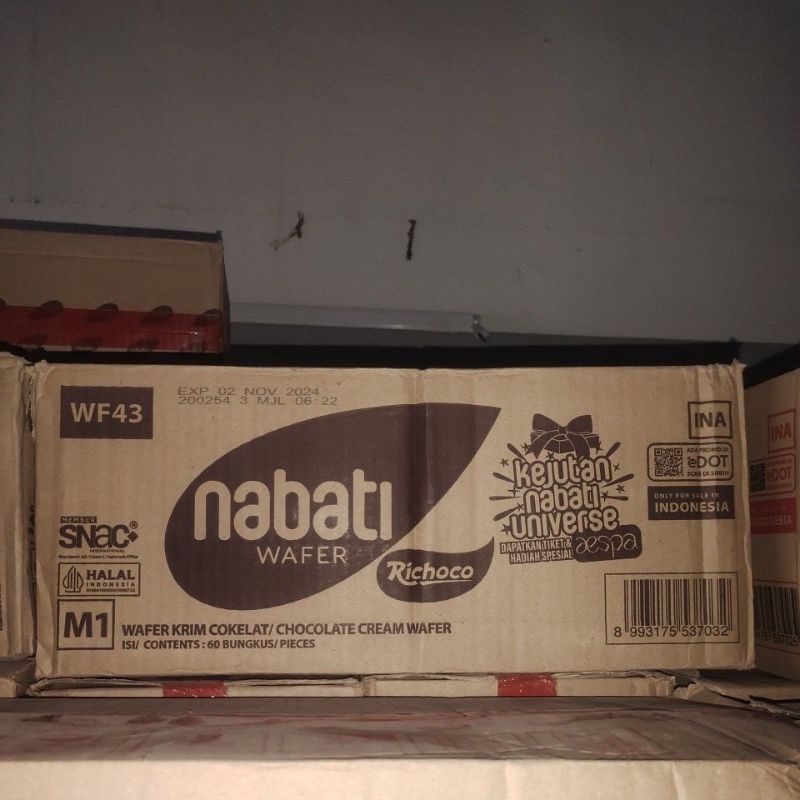 Nabati Wafer Box 60pcs | Shopee Malaysia
