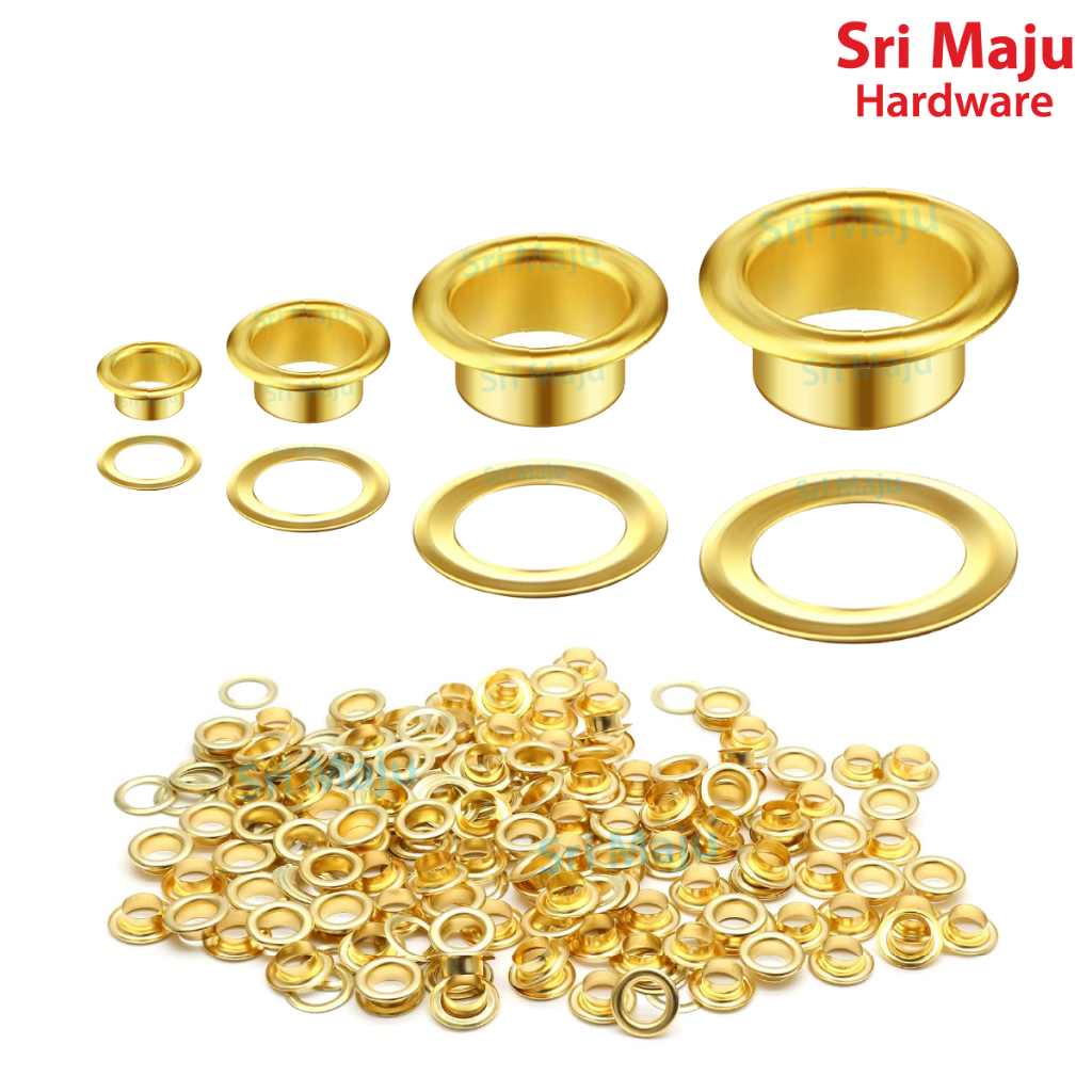 MAJU EYA-EYE 5-20mm Grommet Eyelet Ring with Washer Punch to Set ...