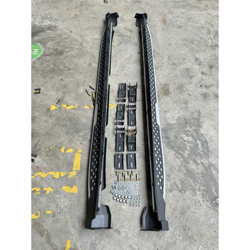 Proton X50 X90 premium foot door side step kick bar running board ...