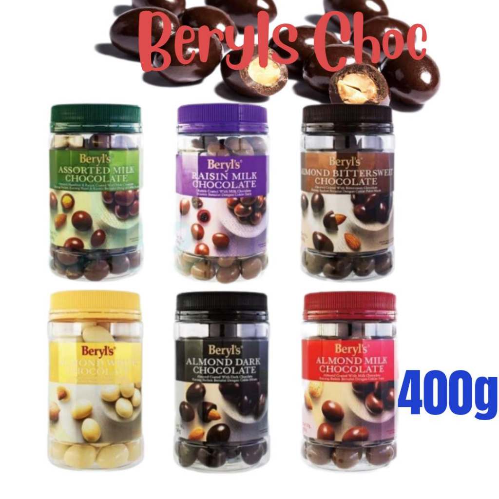 Beryls Beryl's Chocolate Coklat Beryls Almond Dark Chocolate Milk ...