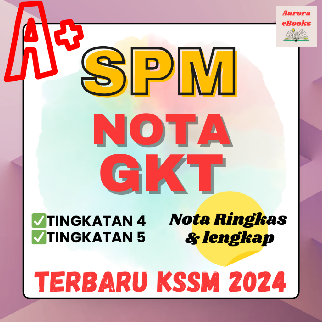 [Softcopy PDF📚] SPM A+ Nota Grafik Komunikasi Teknikal (GKT) KSSM ...