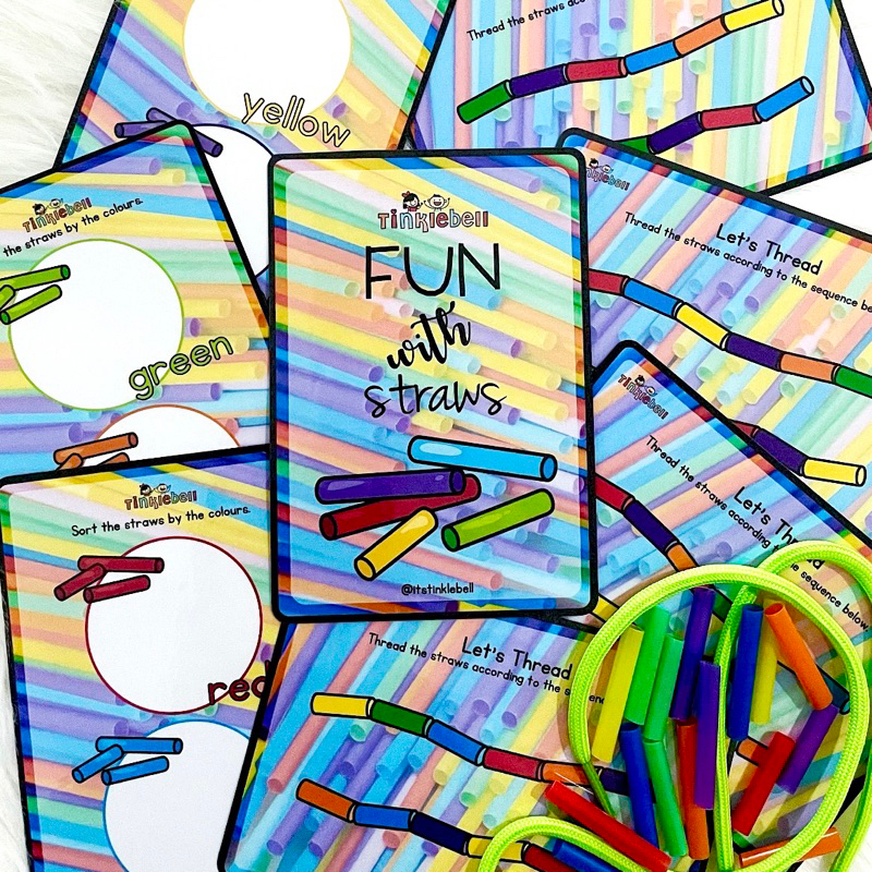 Fun with Straws (straws and string included) | Shopee Malaysia