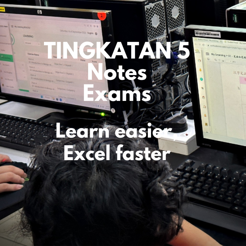 Tingkatan 5 SPM Revision Notes Exams All Subjects VSchool Trend Form 5 ...