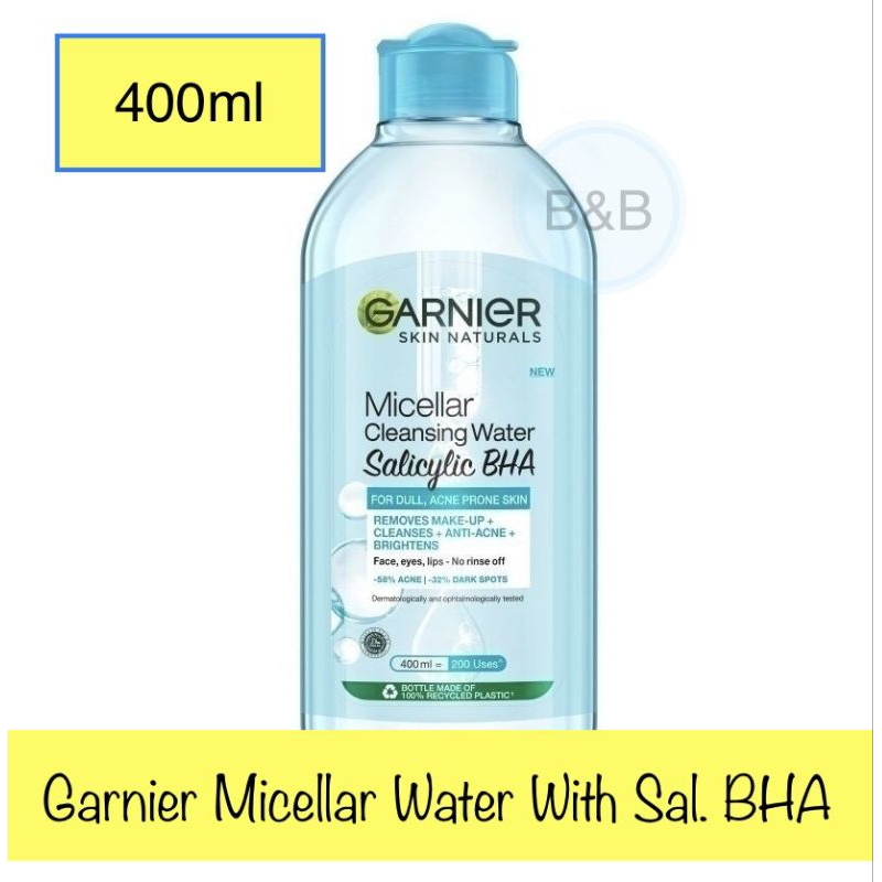 Garnier Micellar Cleansing Water (Blue) 400ml | Shopee Malaysia