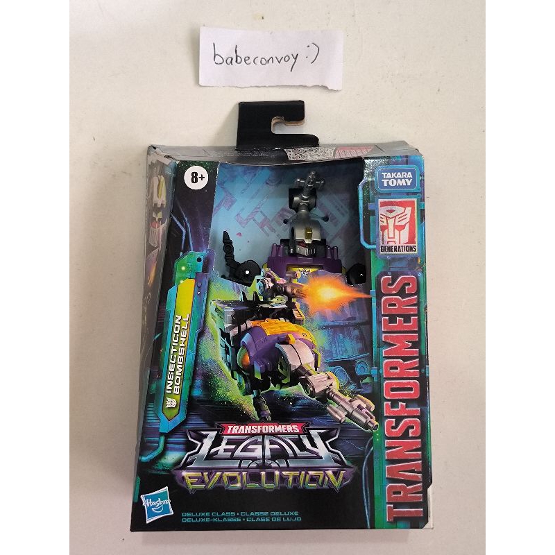 Transformers Legacy Evolution Bombshell Insecticon Free Poster MISB ...