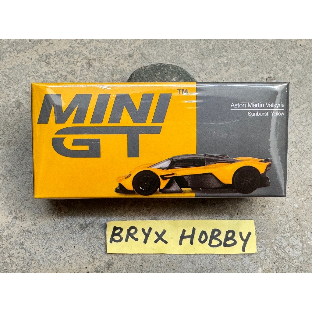 TSM Models Mini GT Aston Martin Valkyrie #MGT00744-L Sunburst Yellow (1 ...