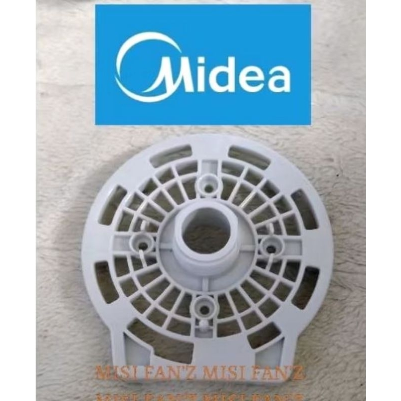 Midea front outer cover + knob blade lock / fan sparepart | Shopee Malaysia