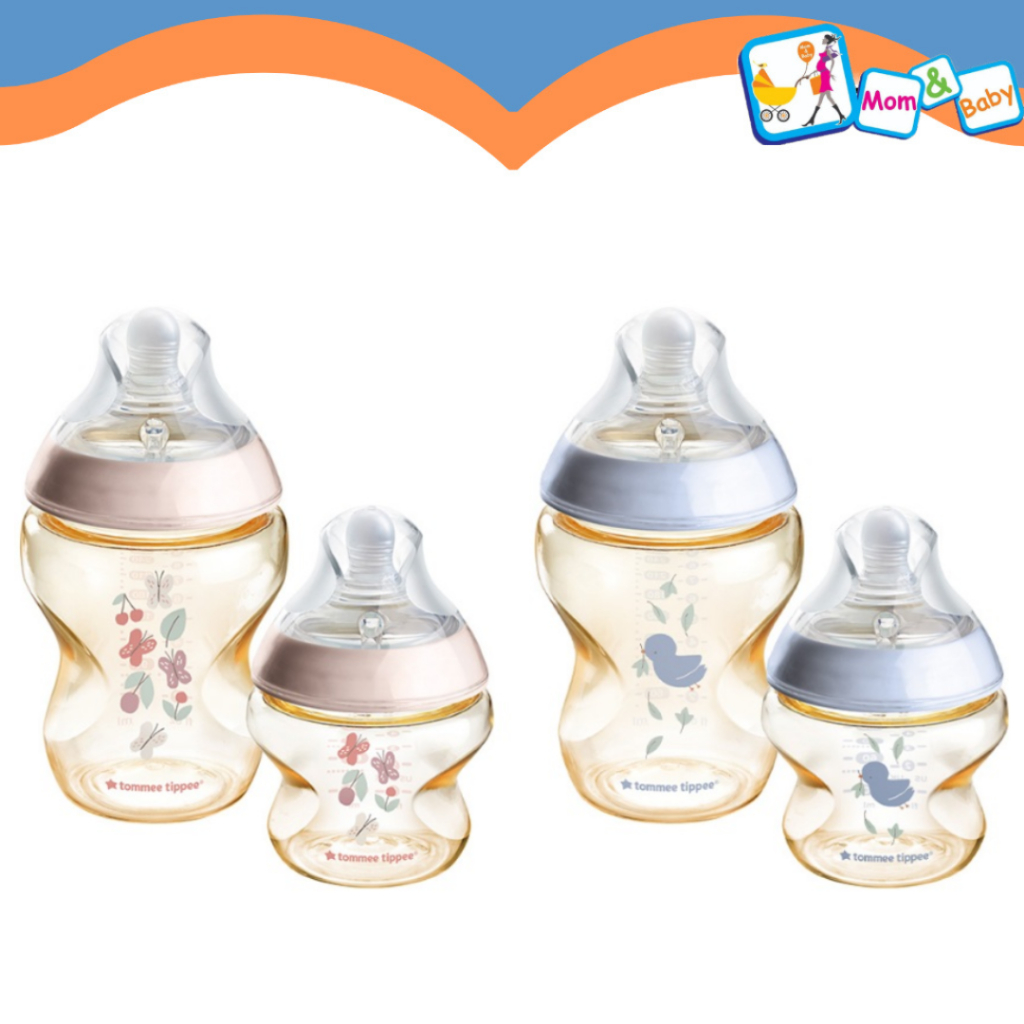 Tommee Tippee Natural Start PPSU Decorated Bottle Set (150ML & 260ML) | Shopee Malaysia