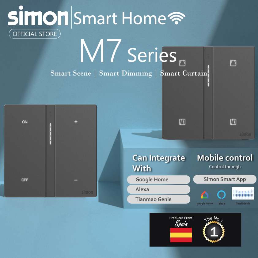 SIMON M7 Smart Series - Scene Switch (IMPORTANT: Please read the ...