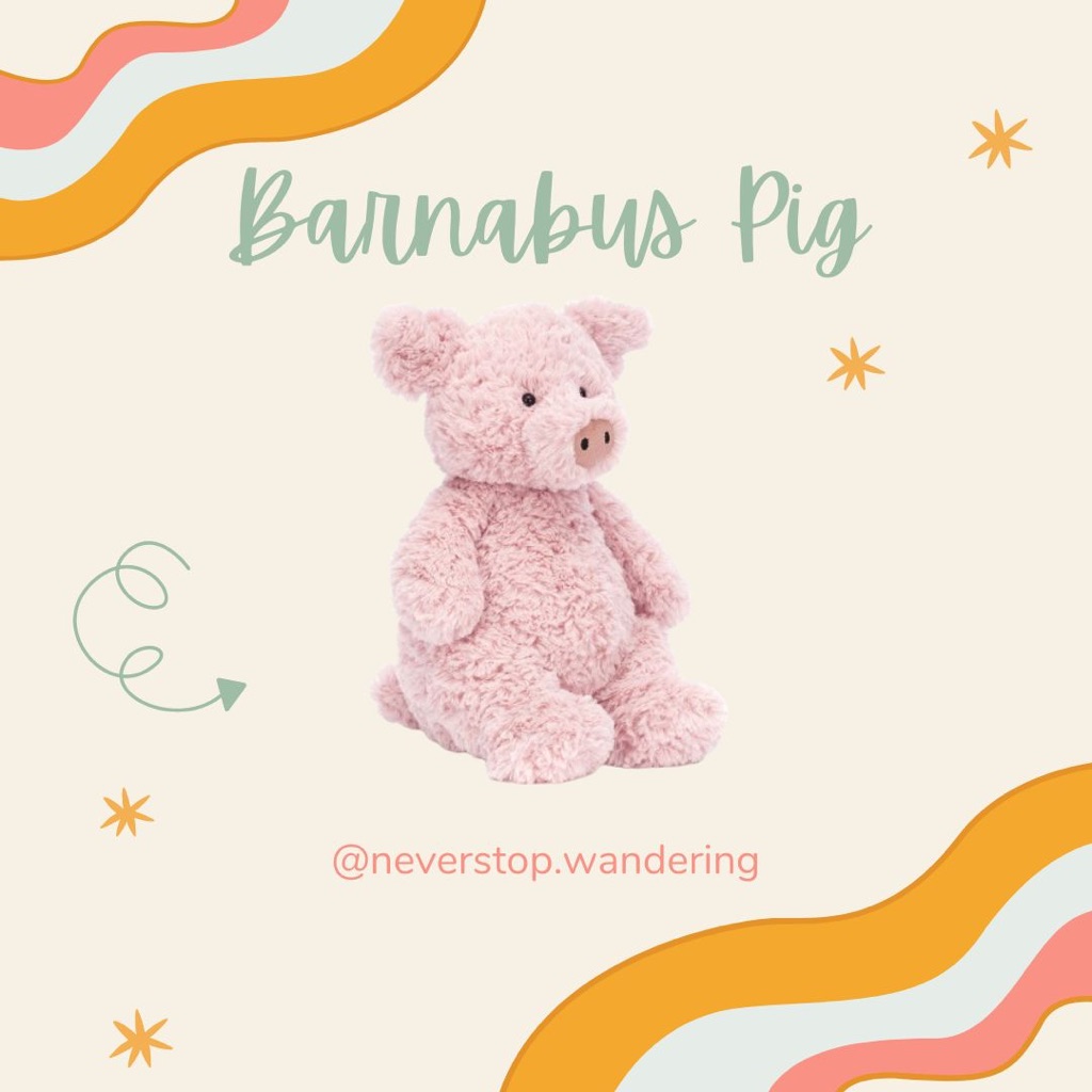 Jellycat London | Barnabus Pig - Ready Stock Malaysia | Shopee Malaysia