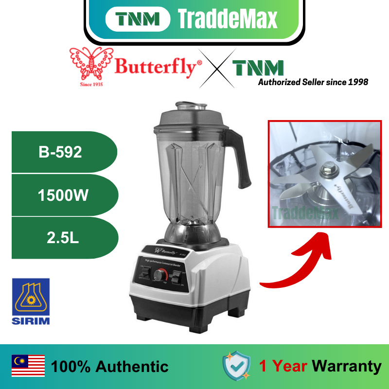 🔥 [READY STOCK] 🔥 Butterfly High Performance Commercial Blender Heavy ...