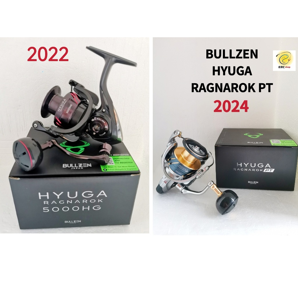 2022 BULLZEN Hyuga Ragnarok Hyuga Ragnarok PT Sw Spinning Fishing Reel ...