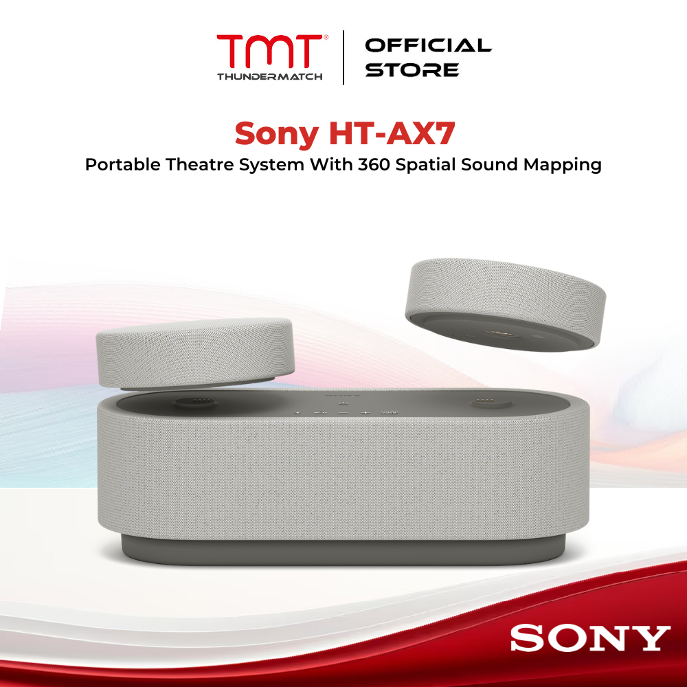 Sony AX7 Portable Theatre System with 360 Spatial Sound Mapping | HT-AX7 | Comparable to Bar ...