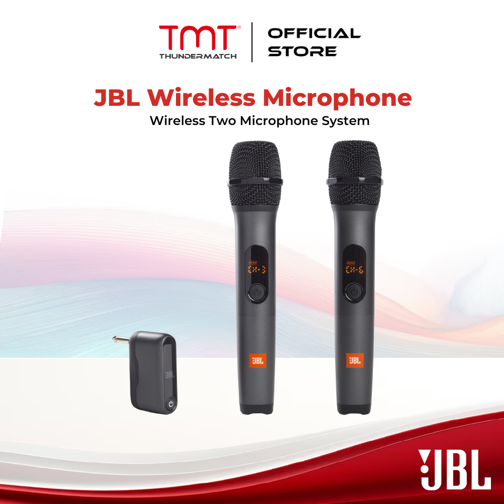[1 Year Official Warranty] JBL Wireless Microphone - Set Wireless TWO ...