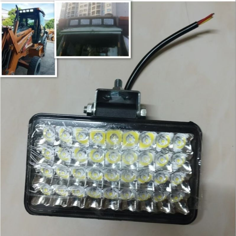 Truck Led Spotlight Car 12 Volt 24V Bright Reversing Light Backhoe 白光色燈 ...