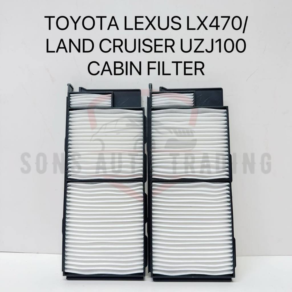 TOYOTA LEXUS LX470 / LAND CRUISER UZJ100 AIRCOND CABIN AIR FILTER ...