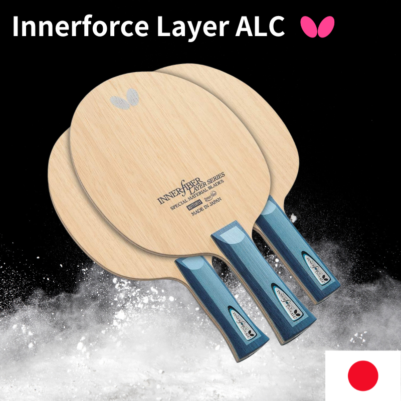 Butterfly Table Tennis Racket Innerforce Layer ALC Shakehand for attack/Flare/Straight/Anatomic ...