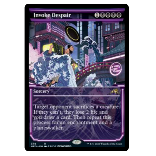 Invoke Despair (Showcase) - Kamigawa: Neon Dynasty Variants | Shopee Malaysia