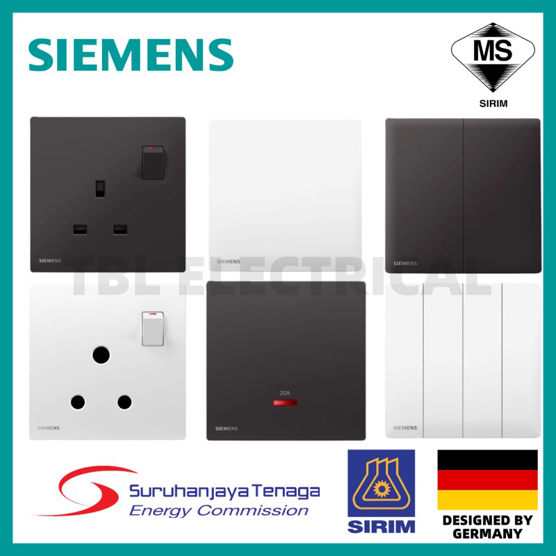 🔥SIRIM🔥SIEMENS DELTA® PELEUS SERIES SWITCHES & SOCKET OUTLET SIRIM ...